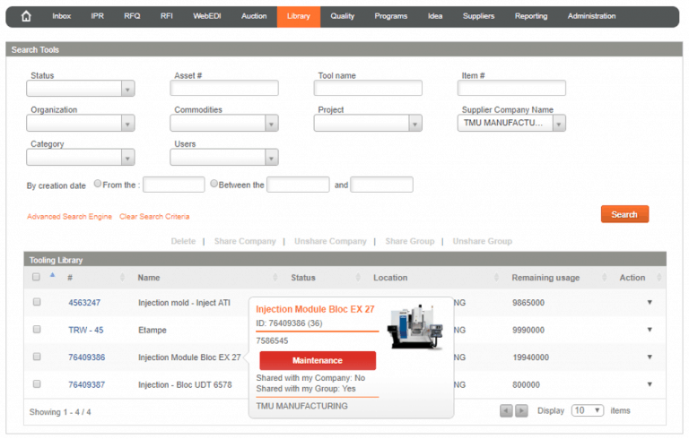 Tooling – LiveSource